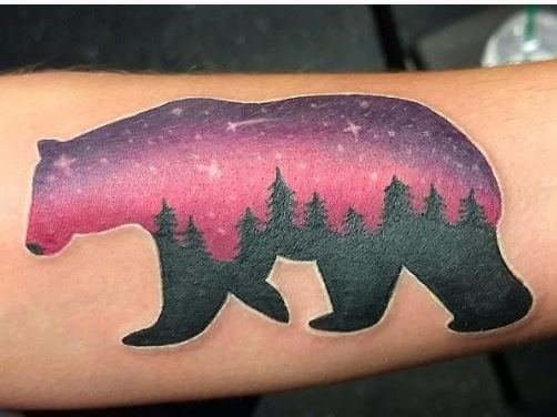 68 Awesome Night Sky Tattoos You Haven't Seen Before - Tattoo Twist